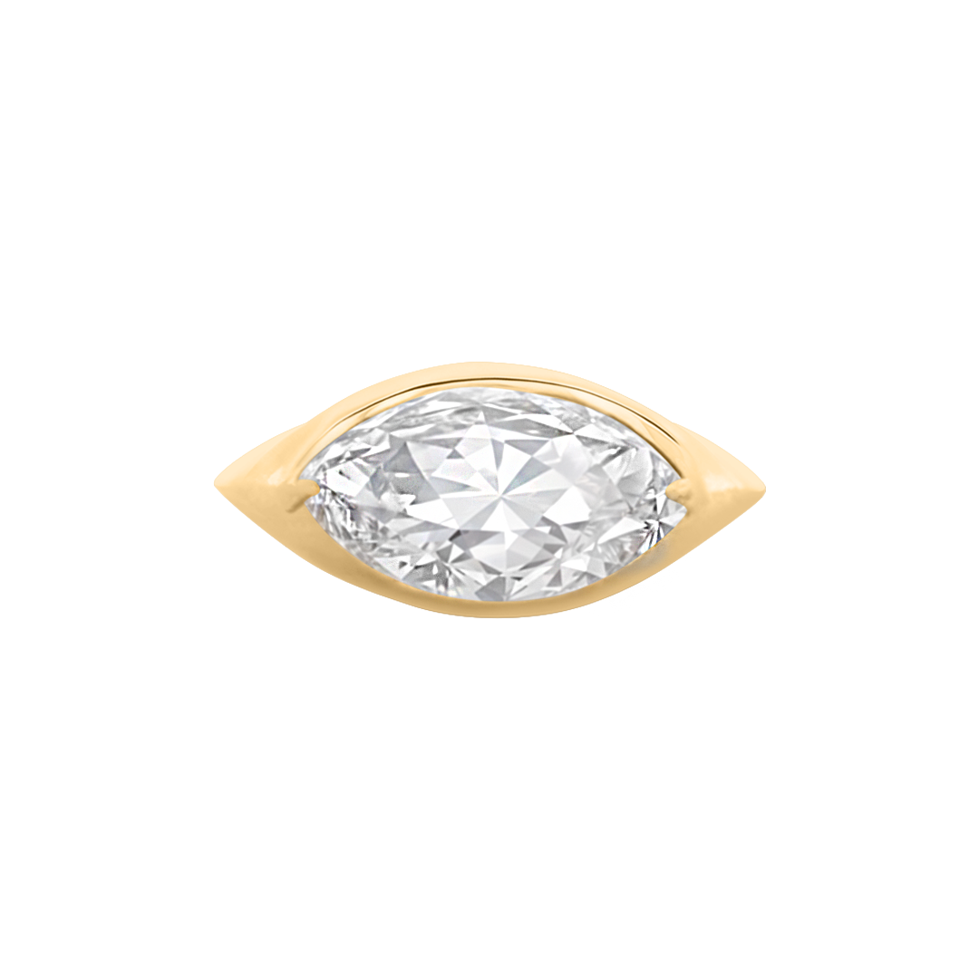 Sunken Diamond Marquise Ring | Ouf!
