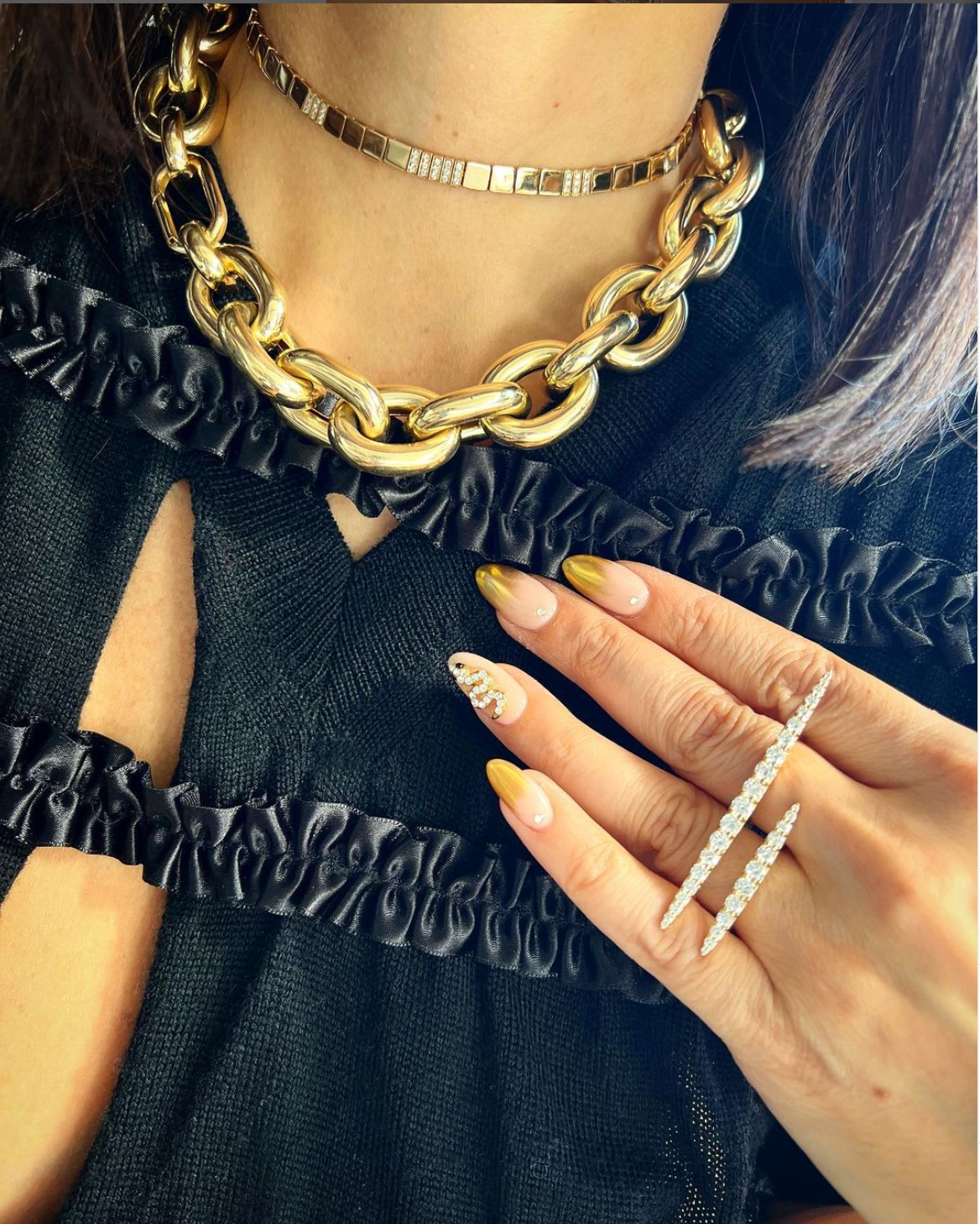 Diamond Double Decker Ring | Ouf!